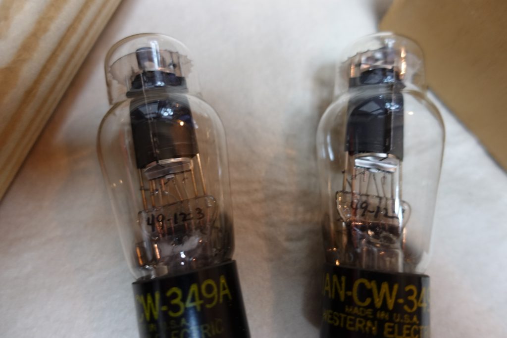 Western Electric 349A Tubes ￥Sold out!! – WEC5 商品紹介（Picture Items）