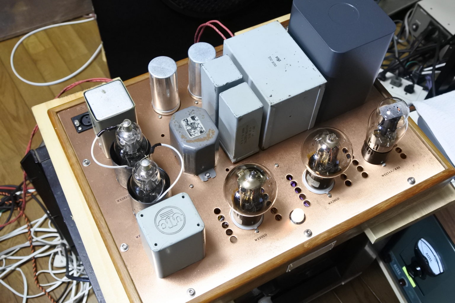 WE205D,PPアンプを作りました – WEC5 商品紹介（Picture Items）