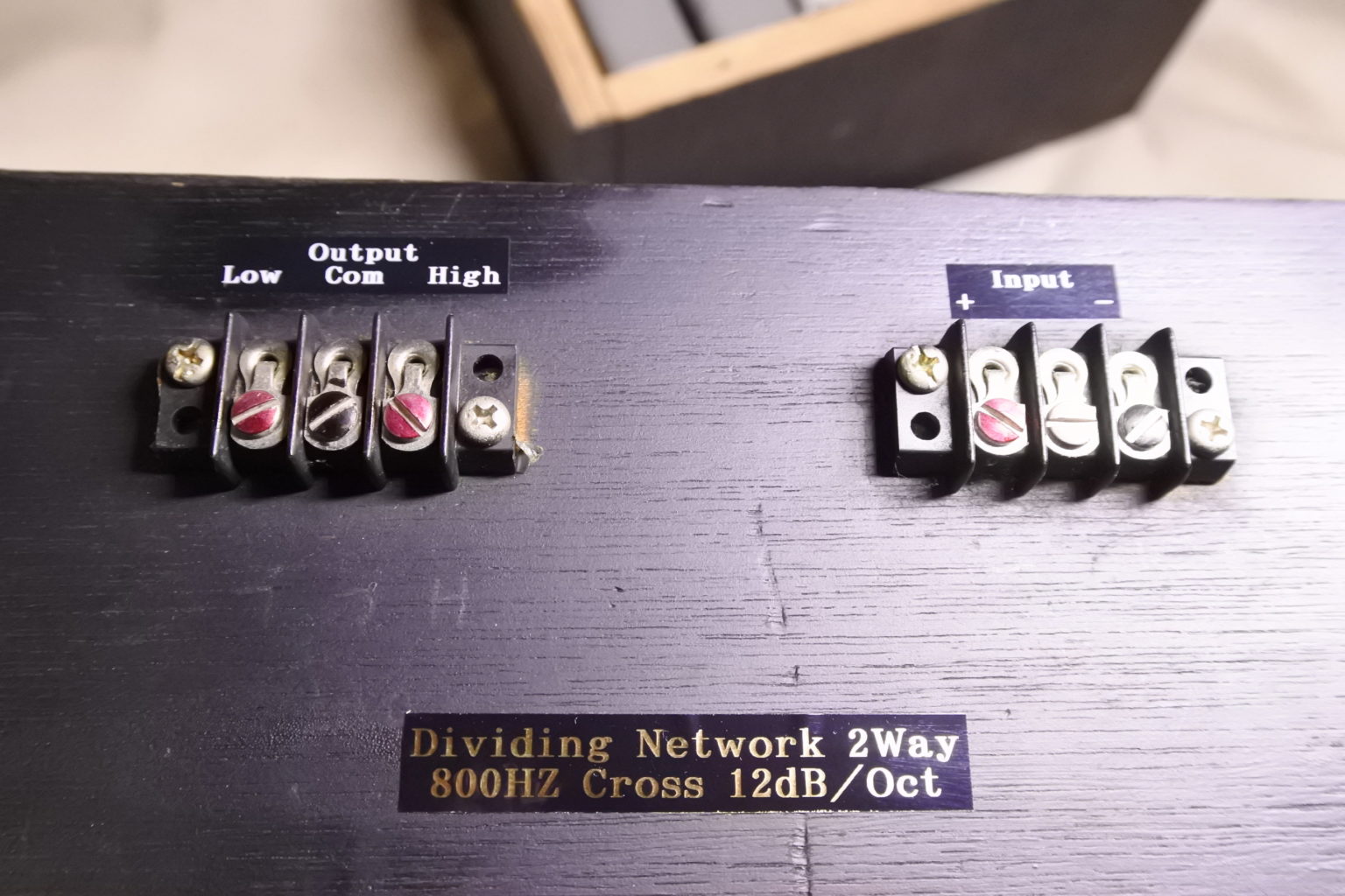 Dividing network 800Hz Cross 12dB/Oct ￥Sold out!! – WEC5 商品紹介（Picture ...