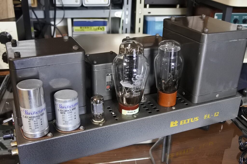 Eltus EL-12 300B/SE Amplifier ￥Ask!! – WEC5 商品紹介（Picture Items）