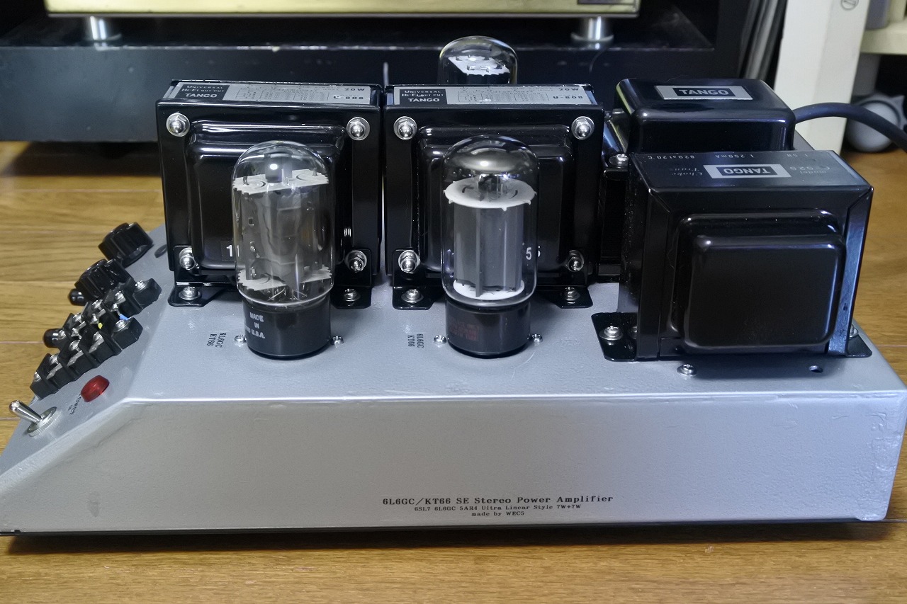 6L6GC/KT66 SE Stereo Power Amp ￥298,000 – WEC5 商品紹介（Picture Items）