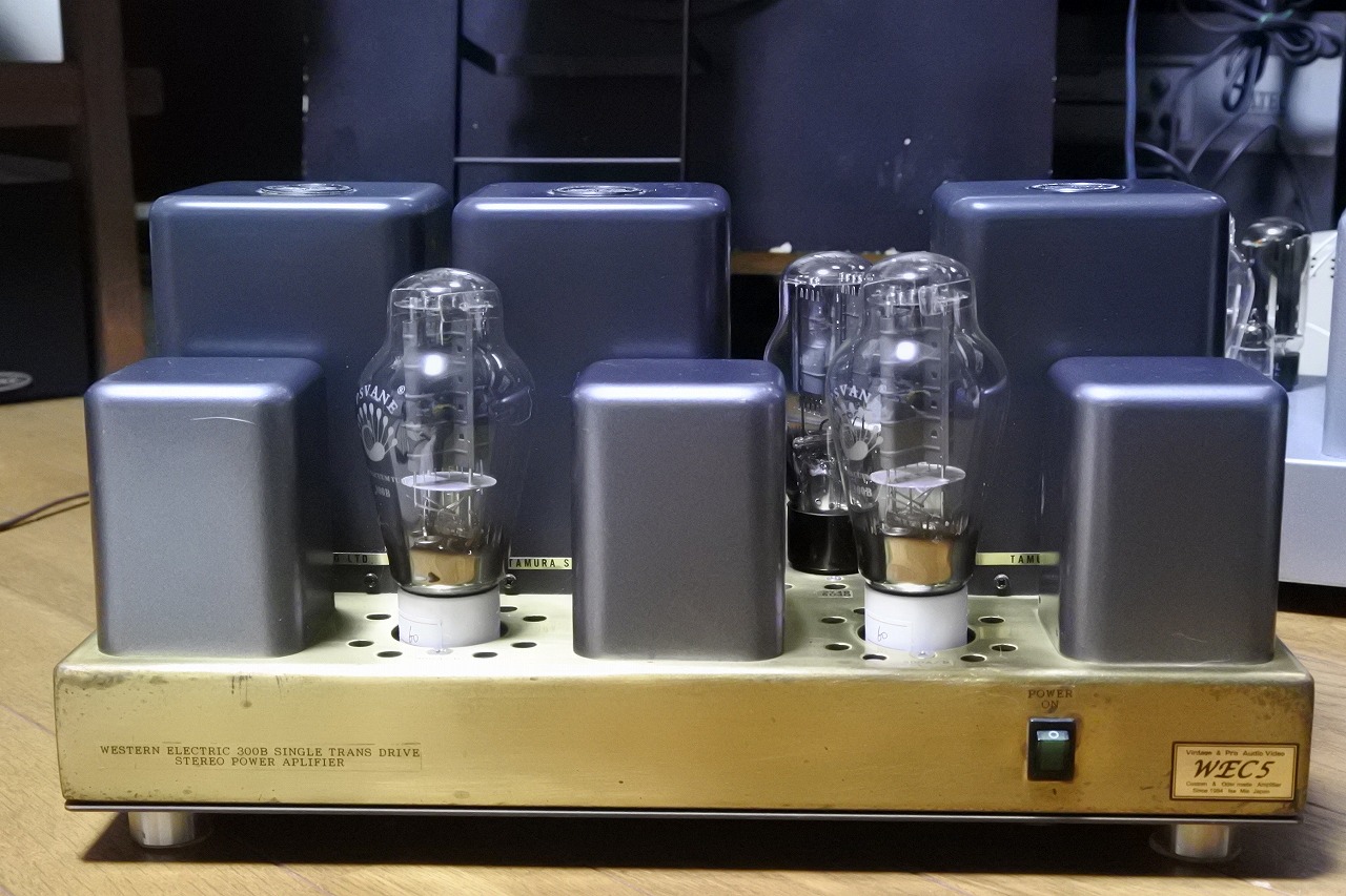 300B/SE Stereo Power Amplifier ￥880,000 – WEC5 商品紹介（Picture Items）