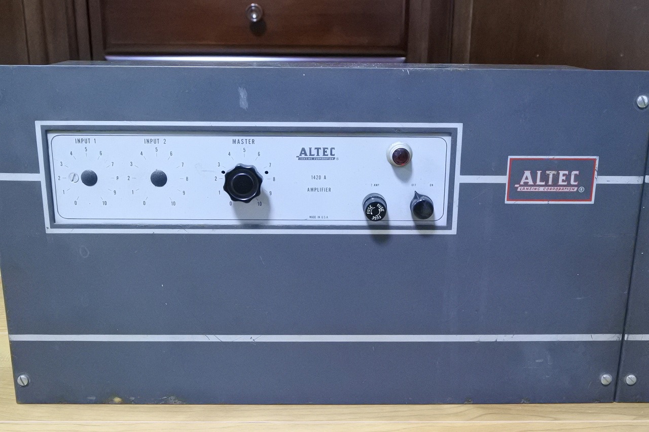 Altec 1420 Power Amplifiers ￥Ask!! – WEC5 商品紹介（Picture Items）