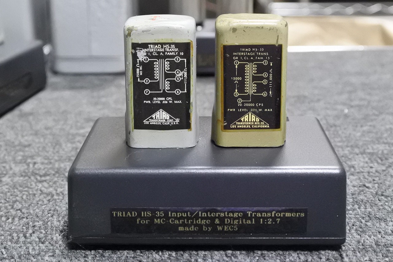 TRIAD HS-35 Input/Interstage Transformers ￥121,000 – WEC5 商品紹介（Picture ...