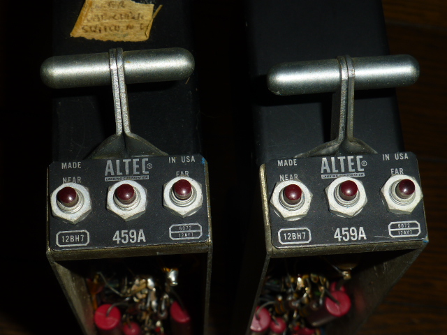 Altec 459A Mono-Line Amplifiers ￥275,000/Pair – WEC5 商品紹介（Picture Items）